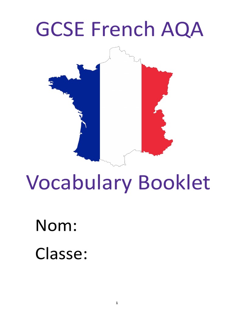 French Vocab Book 2019 20 | PDF | Vocabulary | Internet
