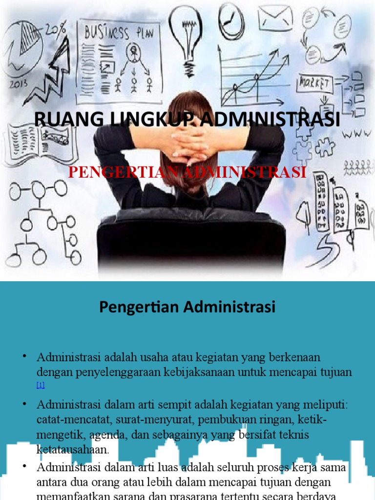 Ruang Lingkup Administrasi | PDF | Karier & Perkembangan