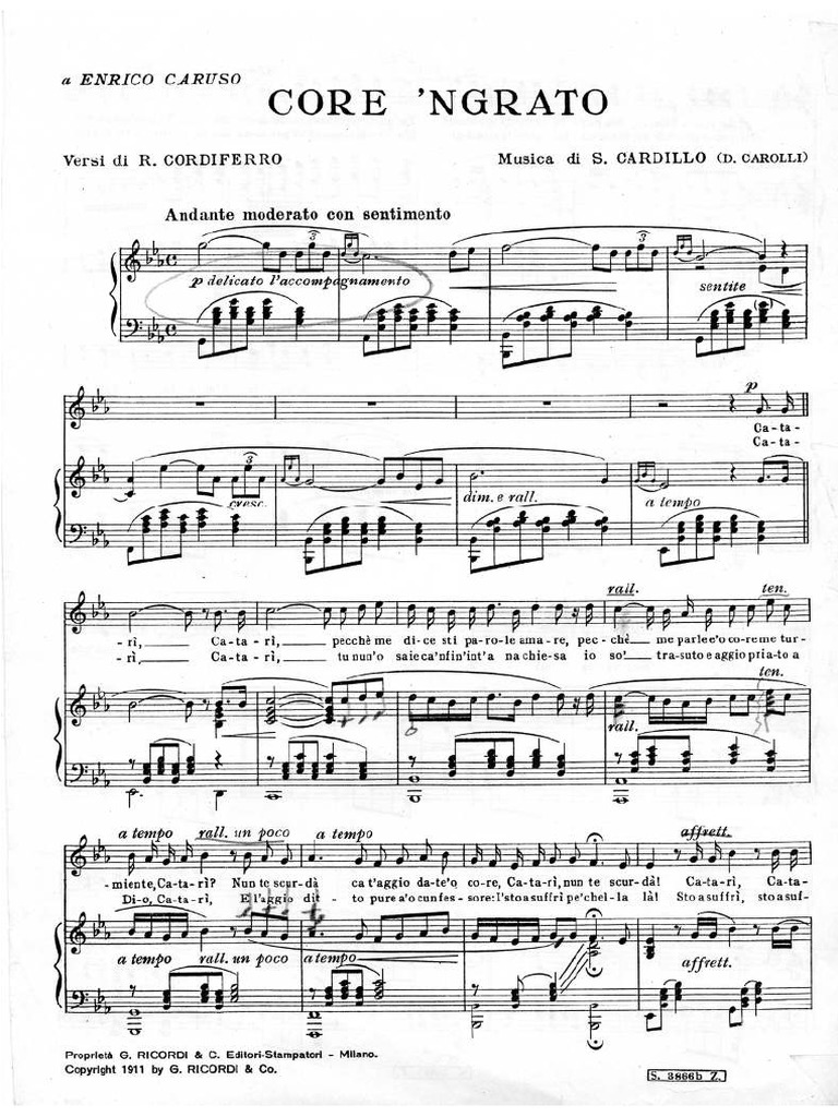 Core Ngrato | PDF