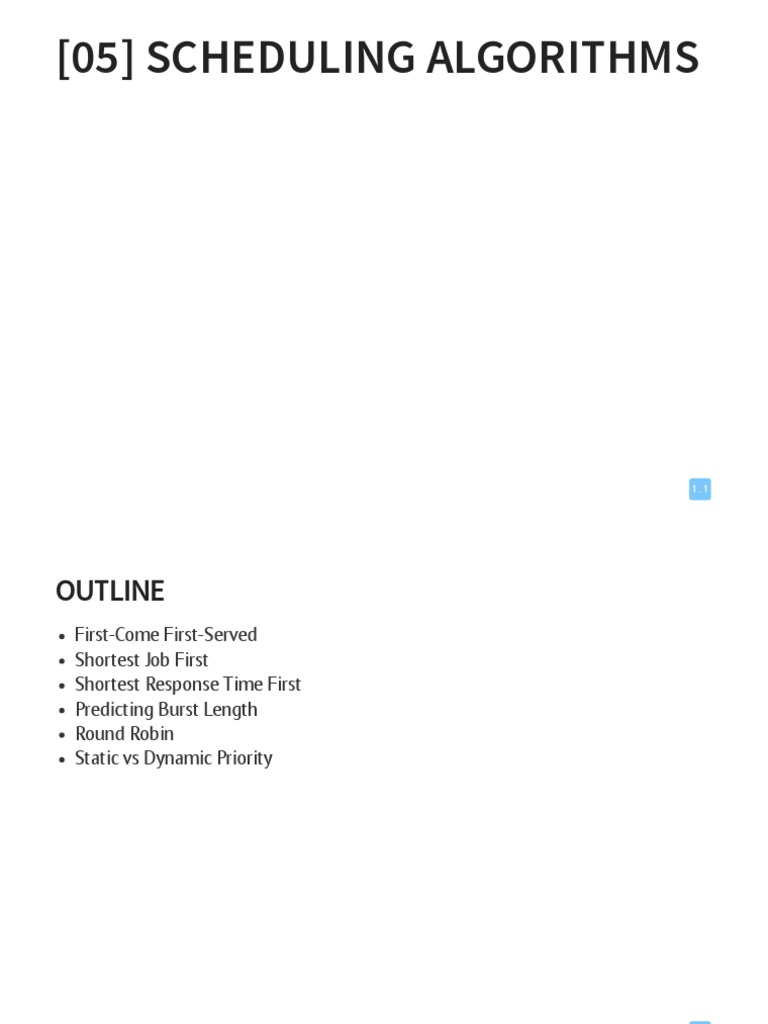 Scheduling Algorithms | PDF | Scheduling (Computing) | Operations Research Scheduling Algorithms | PDF | Scheduling (Computing) | Operations Research