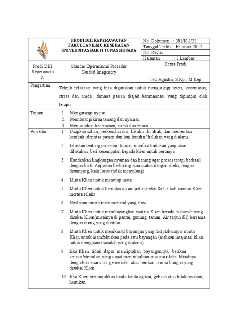 SOP Kep. JIWA | PDF | Pengembangan Diri | Kesehatan Holistik