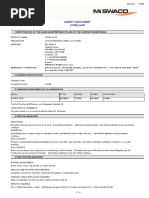 MSDS - Nalco - 7408 - Sodium Bisulpite | PDF | Dangerous Goods ...