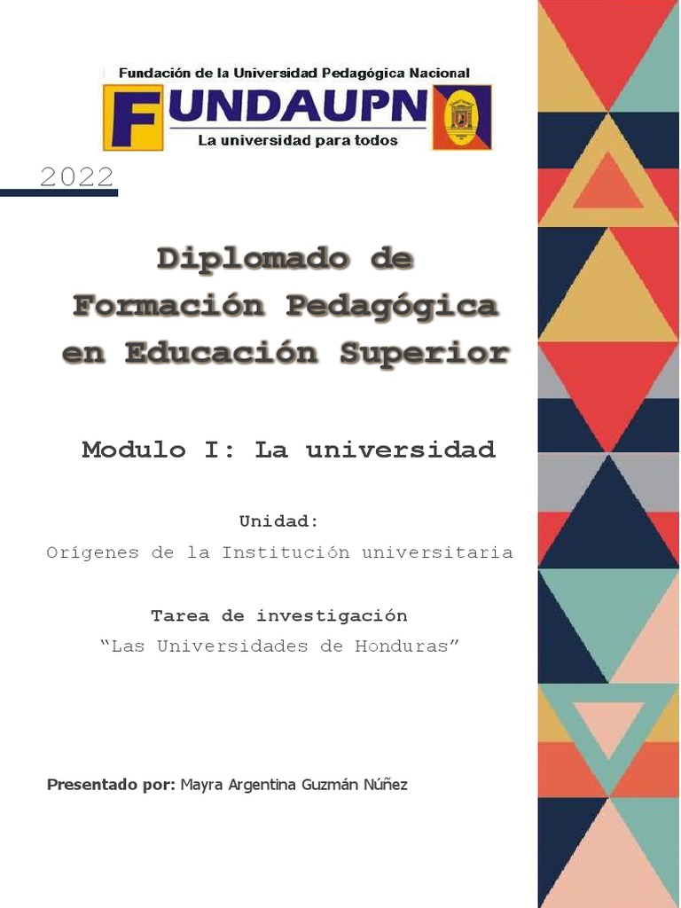 Las Universidades de Honduras | PDF | Honduras | Iniciativa empresarial