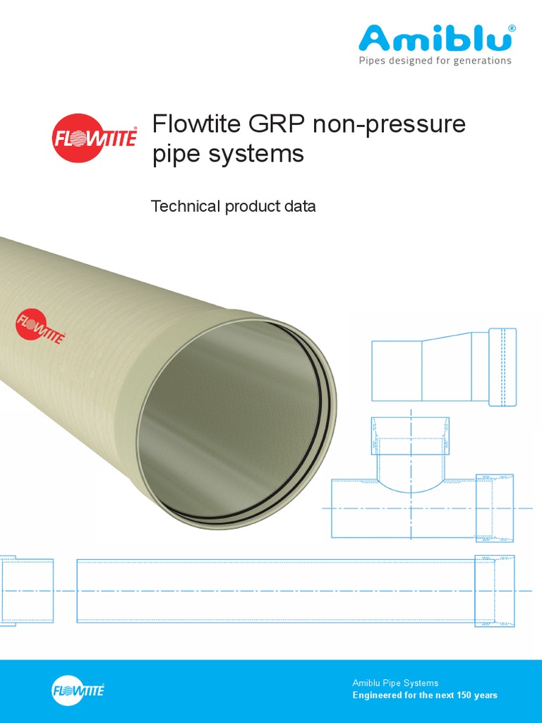 2005-Flowtite-GRP-non-pressure-pipe-systems | PDF | Pipe (Fluid ...