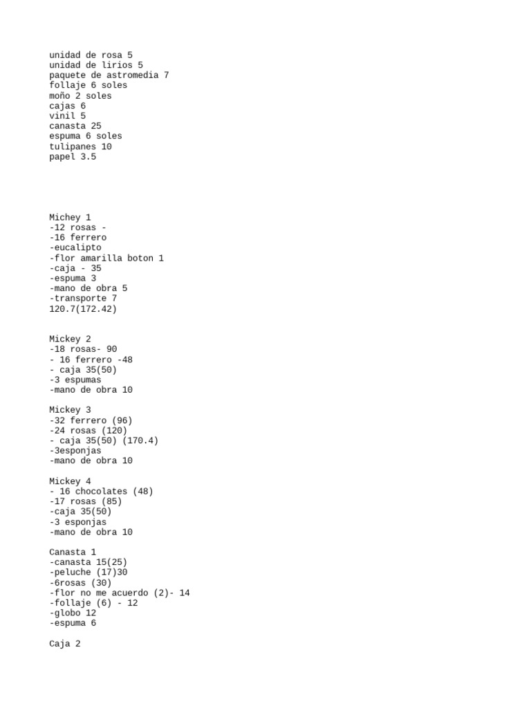 Lista de Modelos | PDF