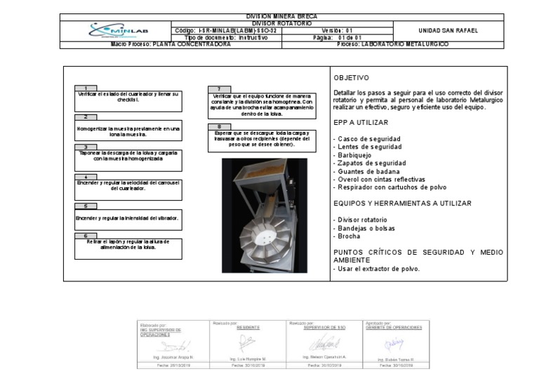 Cuarteador Rotatorio | PDF