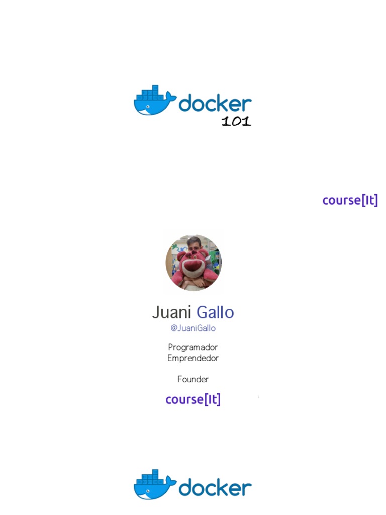 Docker | PDF | Software de la aplicacion | Familias de sistemas operativos