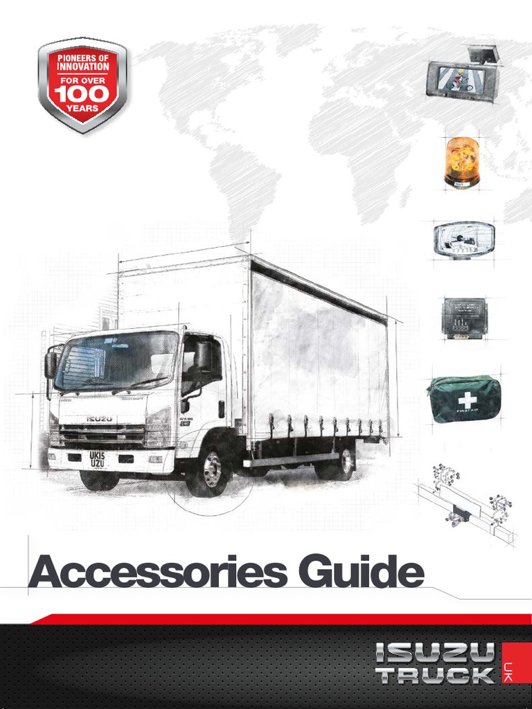 Isuzu Truck Accessories Catalogue | PDF | Truck | Pickup Truck