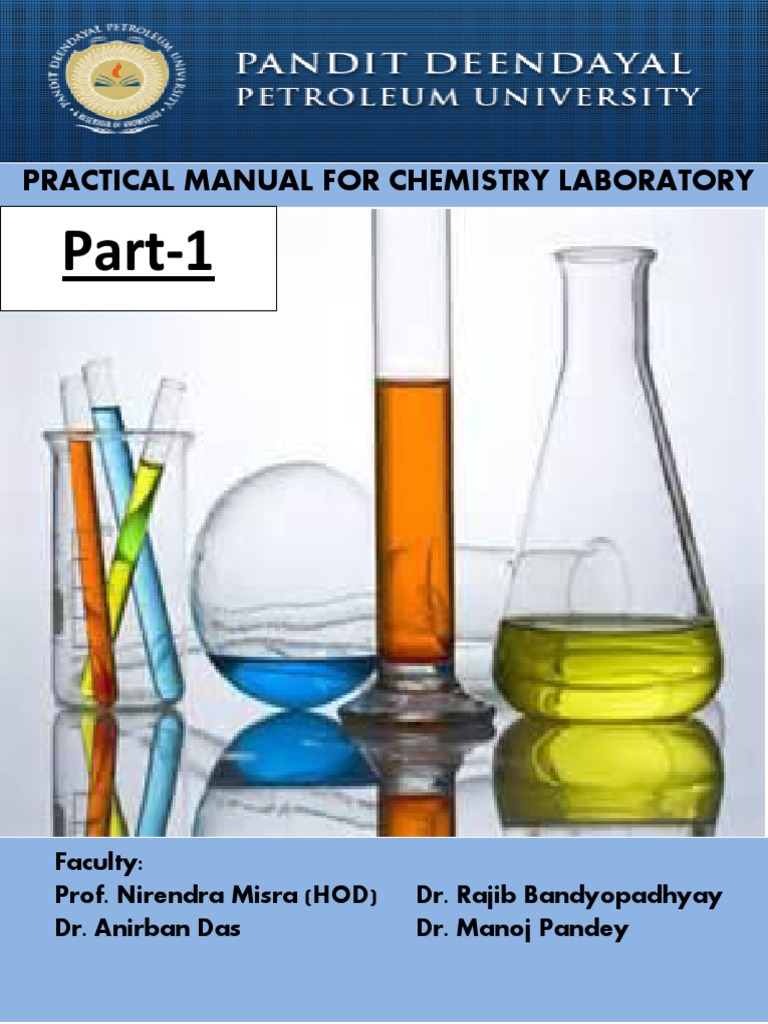 Chemistry Practical Manual 2021 | PDF | Chemistry | Titration