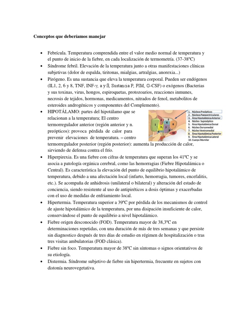 Distermia: Síndrome de fiebre subjetiva | PDF | Fiebre | Termorregulación