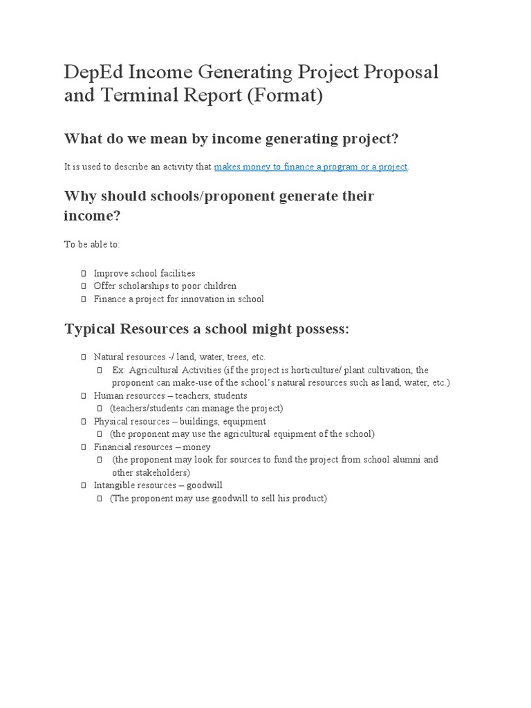 Igp Guidelines Format-Template | PDF | Market (Economics) | Pricing