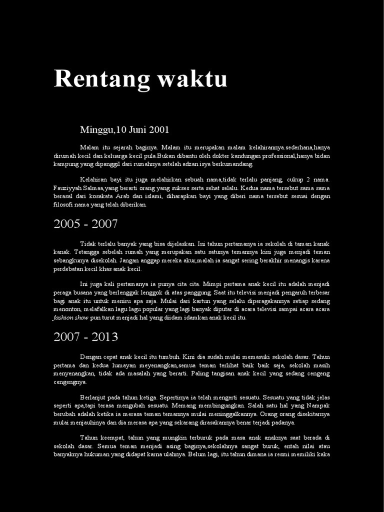 Otobiografi Draft 1 Pdf