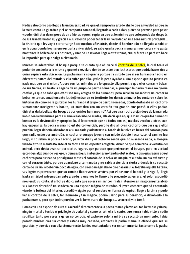 Cuento de Osito. | PDF | Religión y espiritualidad | Ficción general