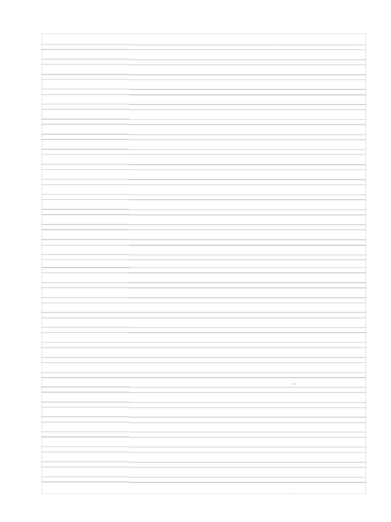 formato hoja de dos lineas | PDF