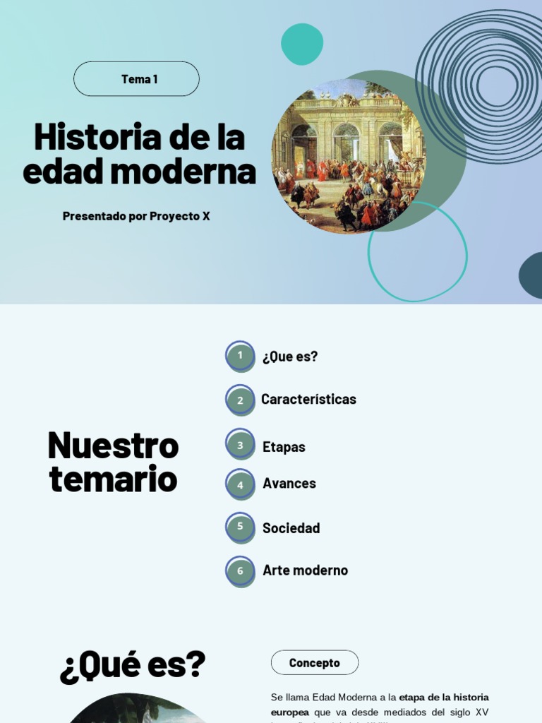 Historia de La Edad Moderna | PDF | Período moderno temprano | Termómetro