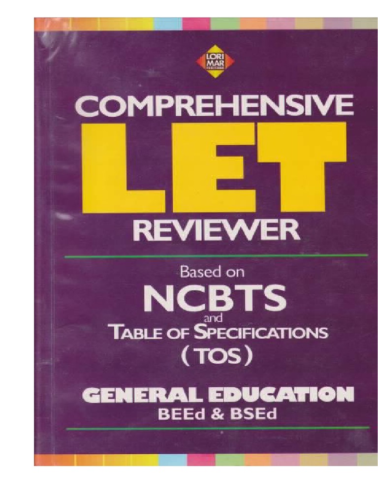 Lorimar Let Comprehensive Reviewer Gened | PDF