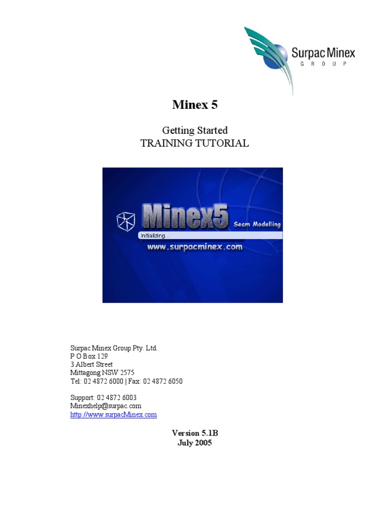 Minex5 Getting Started Tutorial | PDF | Icon (Computing) | Graphical User Interfaces