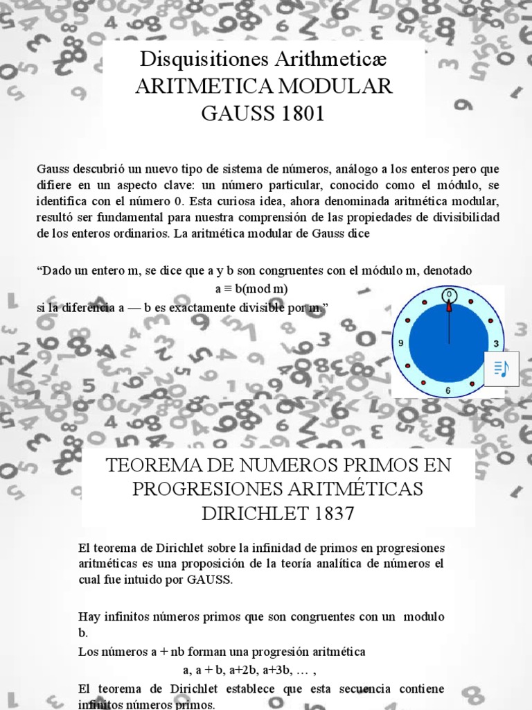 Historia de la Teoría de Números | PDF | Números | Número primo