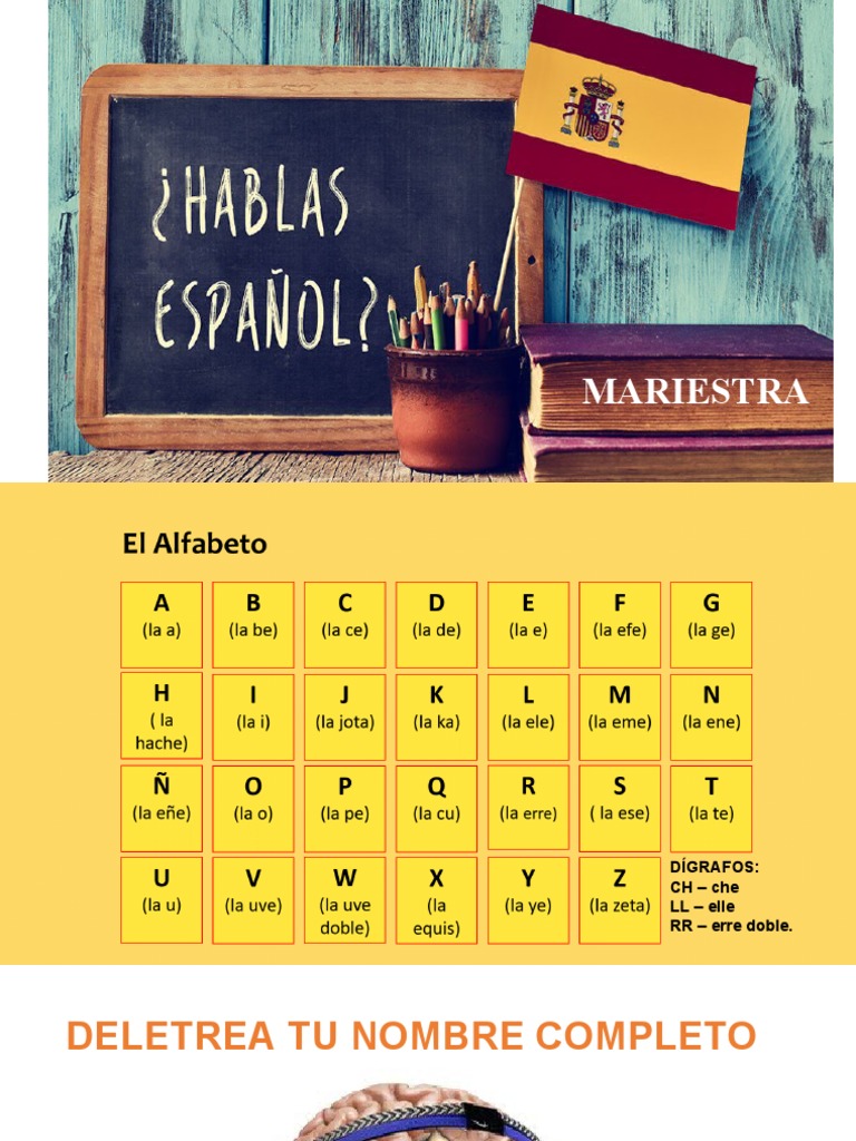 Clase 1 - Alfabeto-Saludos-Despedidas - Presentaciones - Pronúncia ...