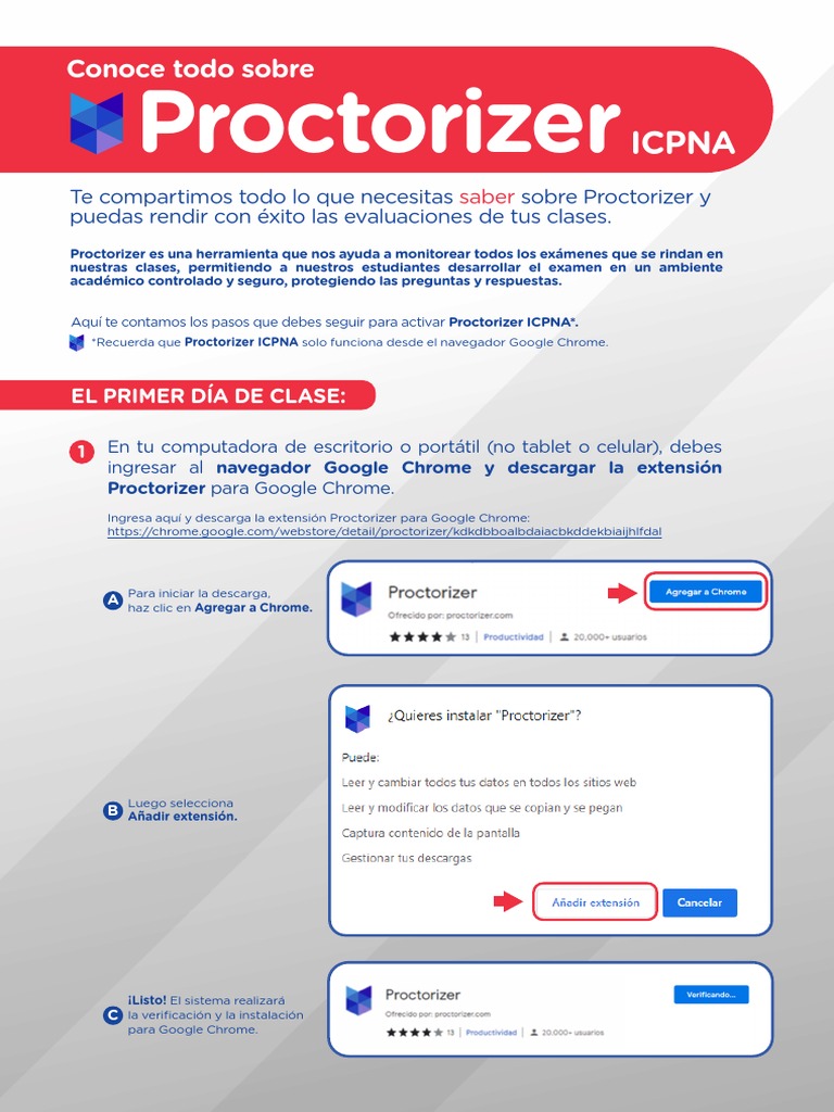 Conoce Todo Sobre Proctorizer | PDF | Prueba (evaluación) | Chat en linea