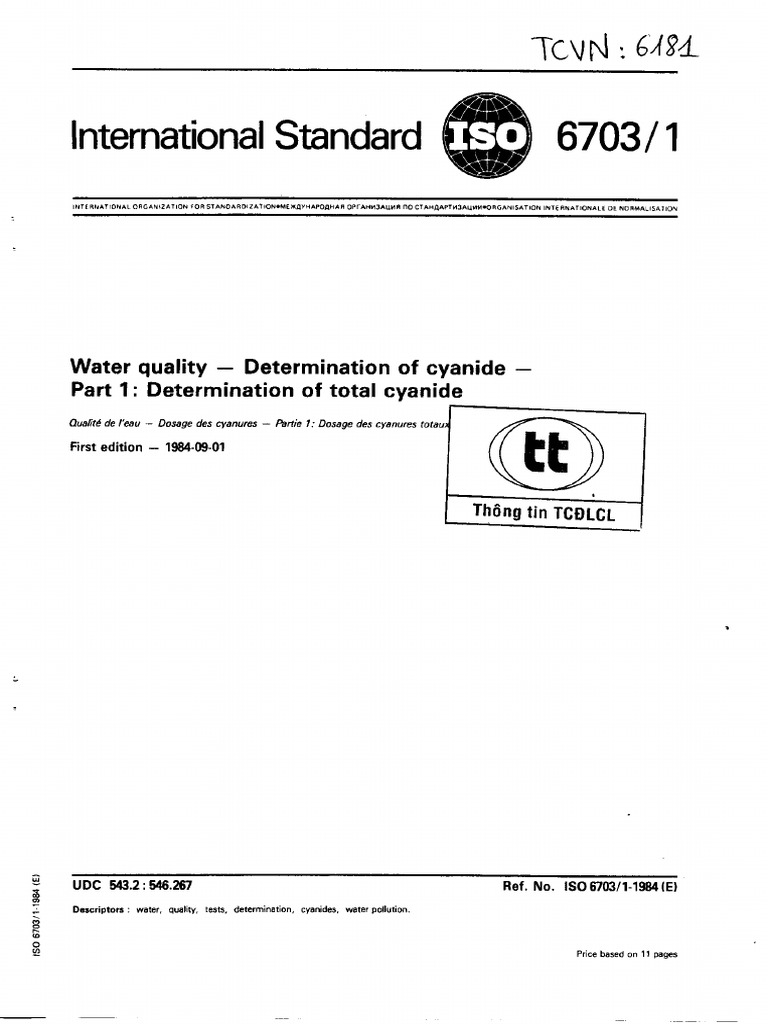 TCVN 6181 - Iso 6073 | PDF
