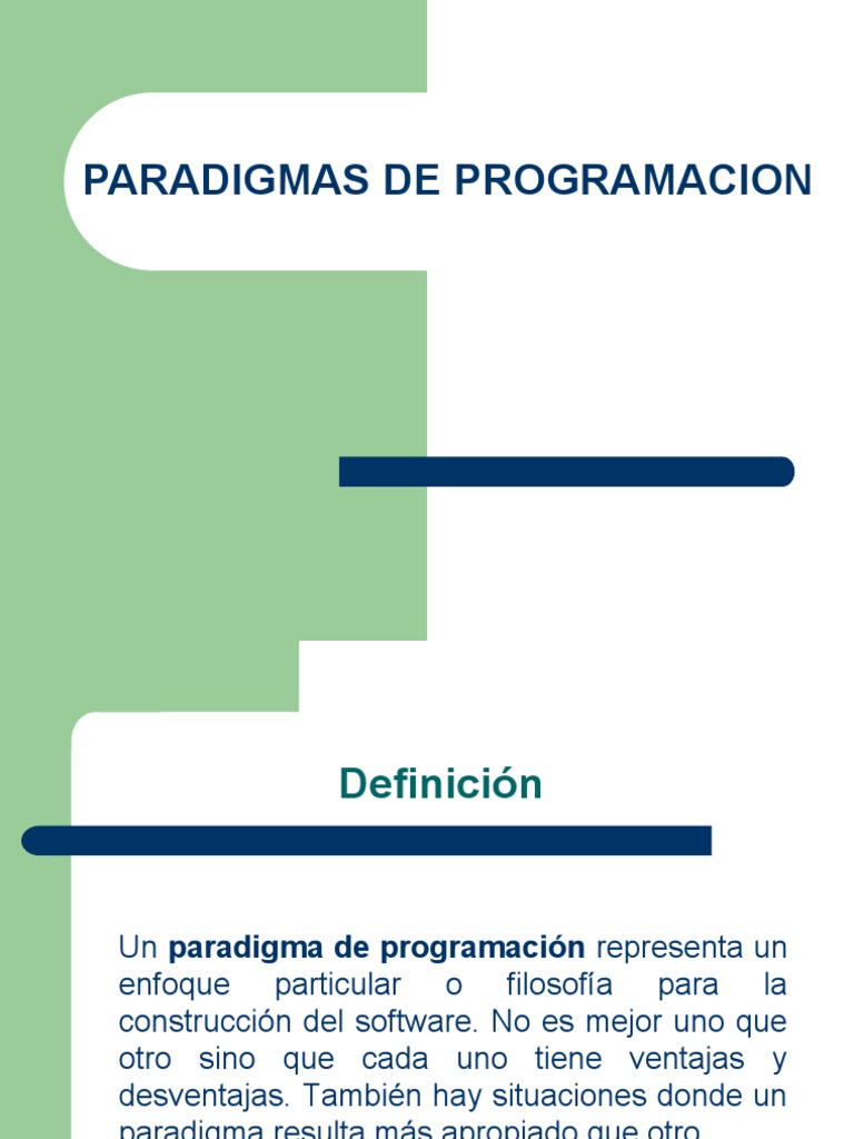 Paradigmas de Programacion | Descargar gratis PDF | Programacion Funcional | Lenguaje de ...