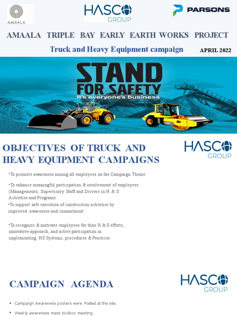 Truck Safety Campaign Overview | PDF | Occupational Safety And Health ...
