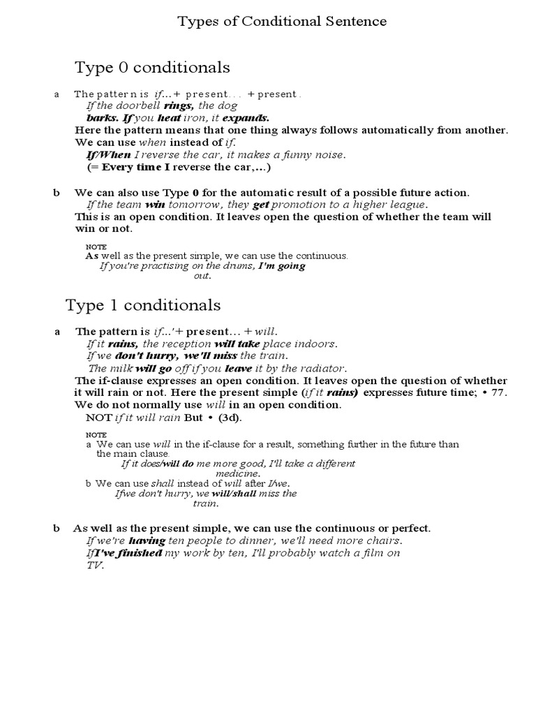 Conditional Sentence | PDF | Grammatical Tense | Linguistic Typology
