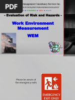 Workplace Environment Measurement Procedure | PDF | Personal Protective ...