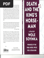 Wole Soyinka - Death and The King S Horseman | PDF