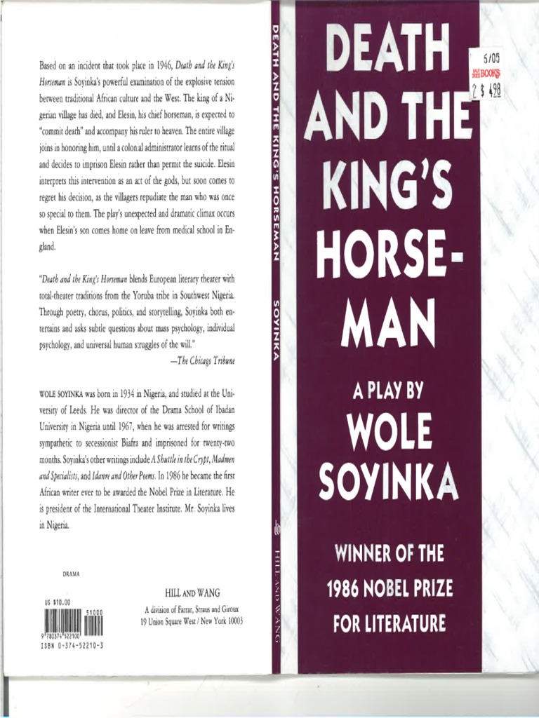 Death and The Kings Horseman | PDF
