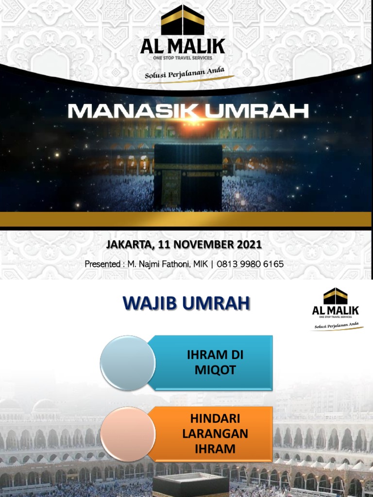 Panduan Manasik Umroh Lengkap | PDF