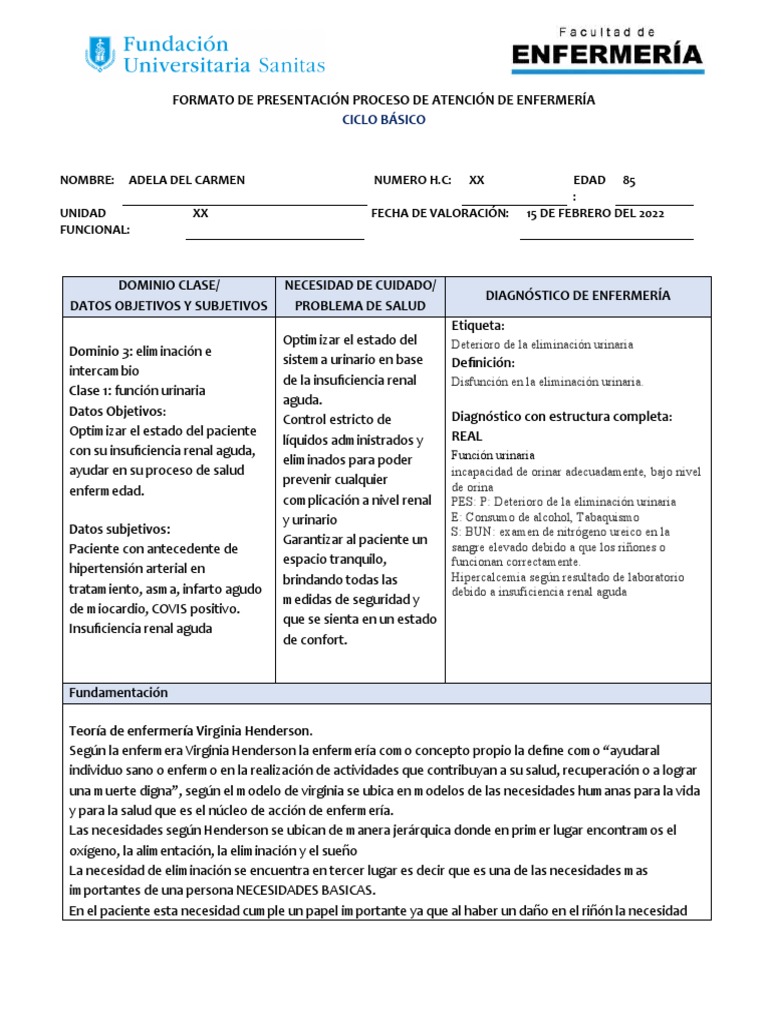 Pae Pad | PDF | Enfermería | Enfermedades y trastornos humanos