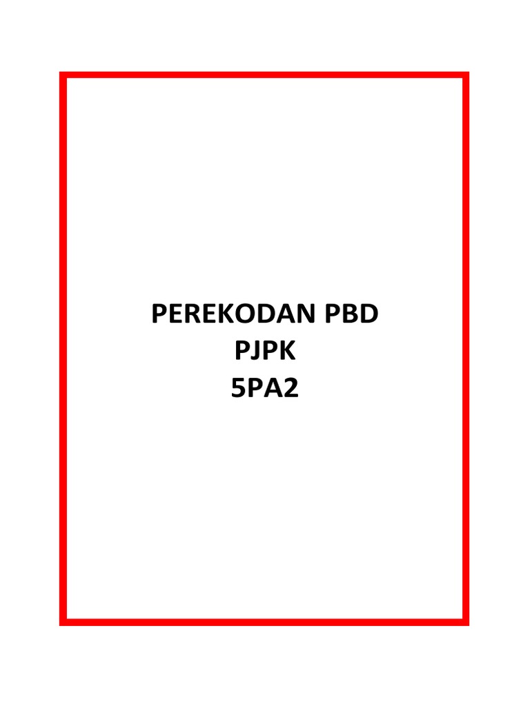 Label Fail PBD | PDF