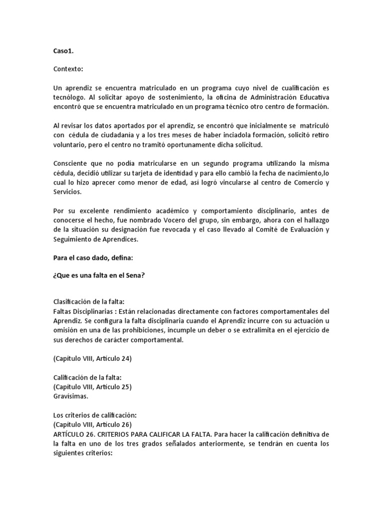 Caso NO.1 | PDF