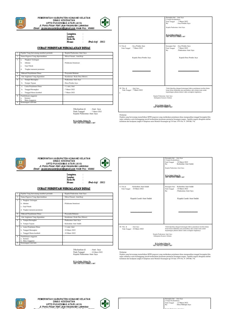 SPPD Bok Maret 2022 | PDF