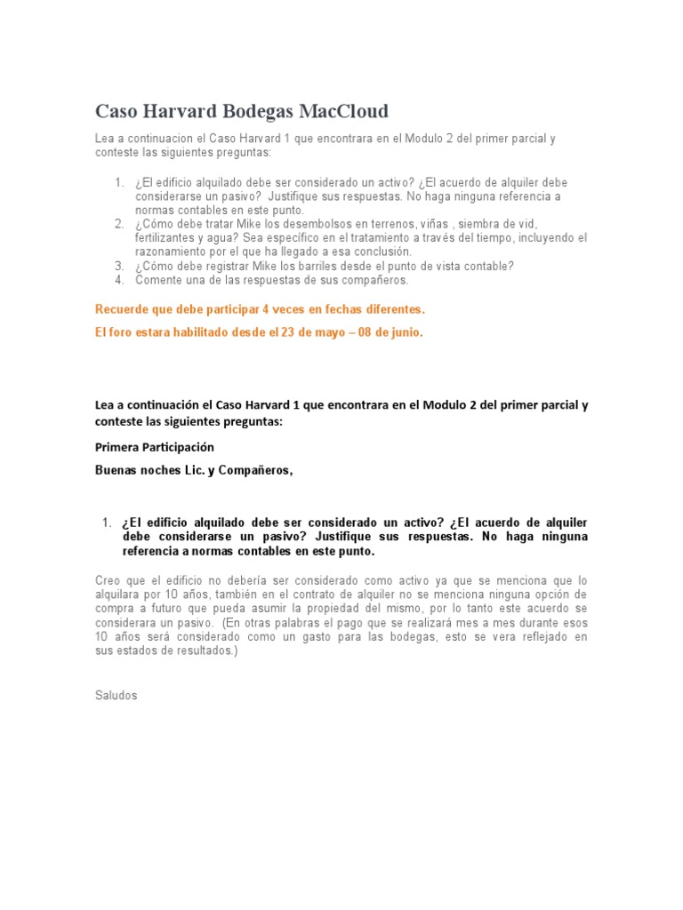 Análisis Contable Bodegas MacCloud | PDF | Economias