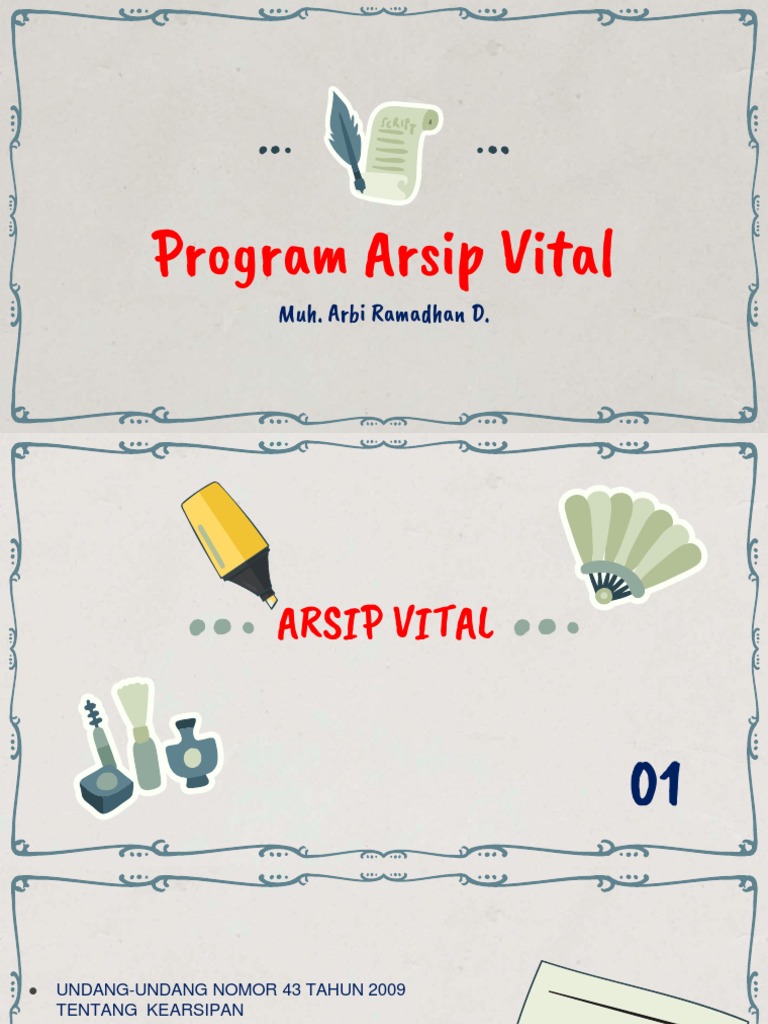 1 - Arsip Vital Terampil | PDF