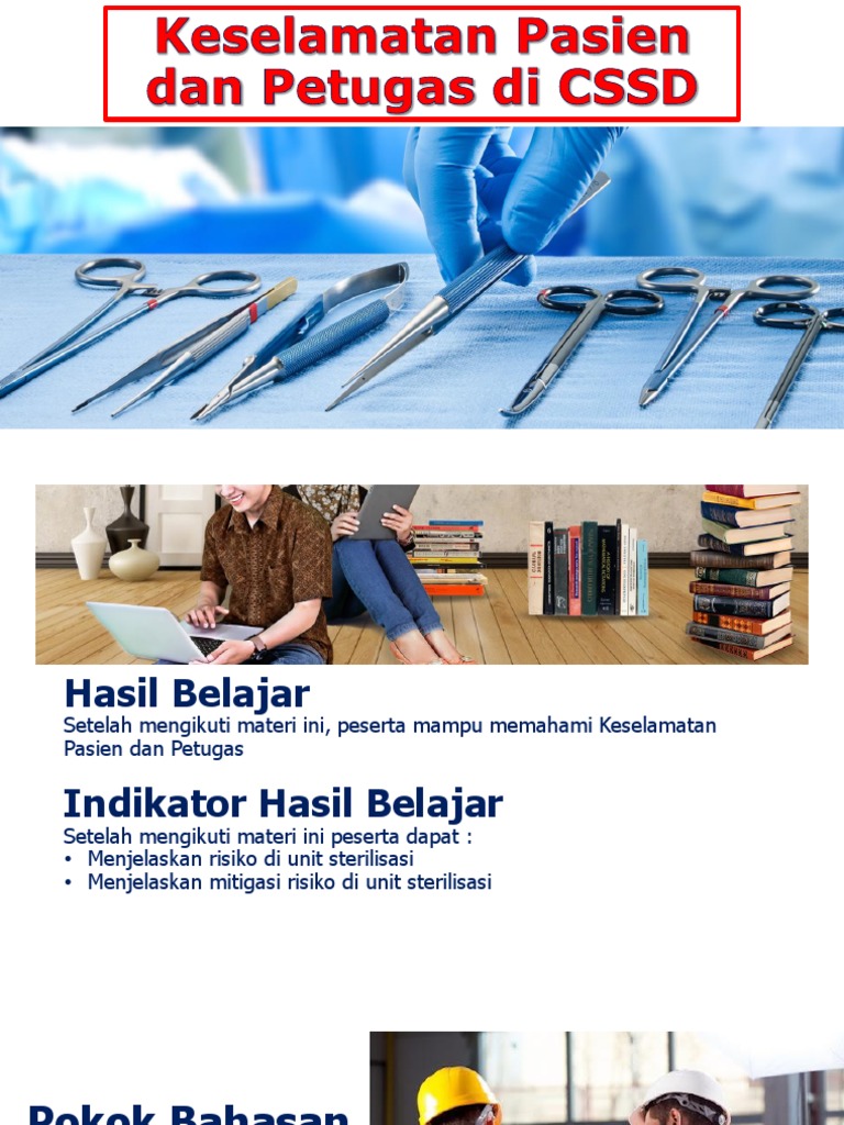 2022 - Keselamatan Pasien & Petugas Di CSSD | PDF
