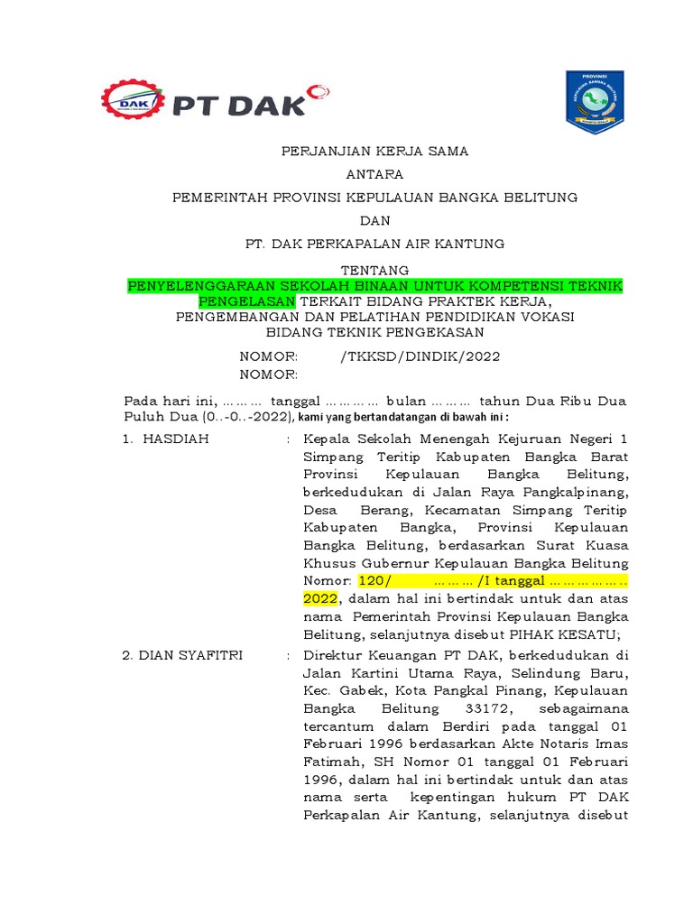 Draf PKS SMK 1 SIMTER | PDF | Teknologi & Rekayasa