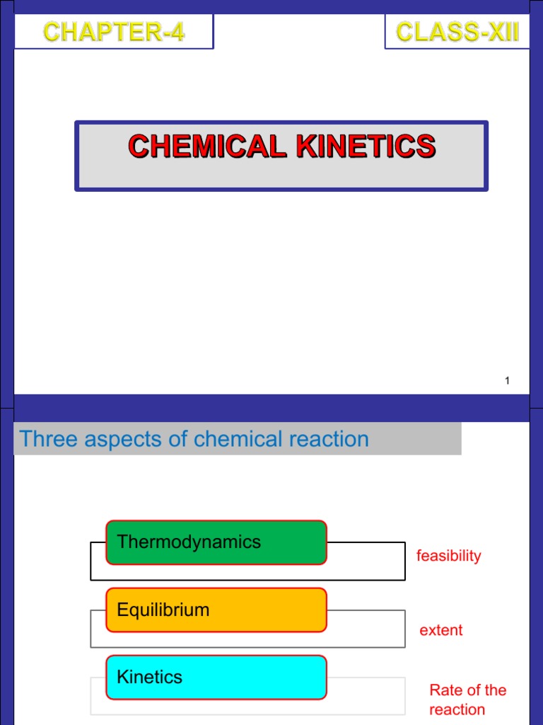Chemical Kinetics (Complete Unit) | PDF | Reaction Rate | Activation Energy