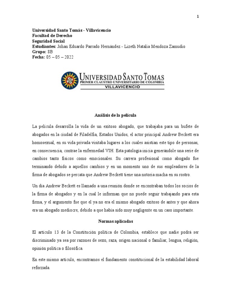 Johan Eduardo Parrado Hernández - Lizeth Natalia Mendoza Zamudio | PDF ...