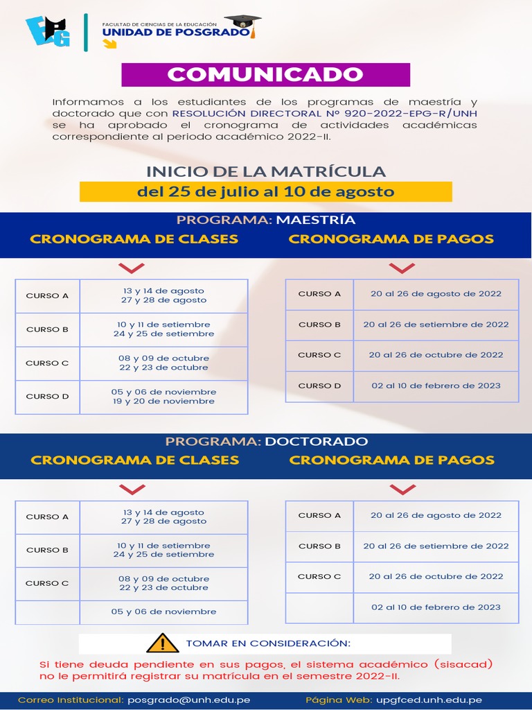 Comunicado 01 1 | PDF