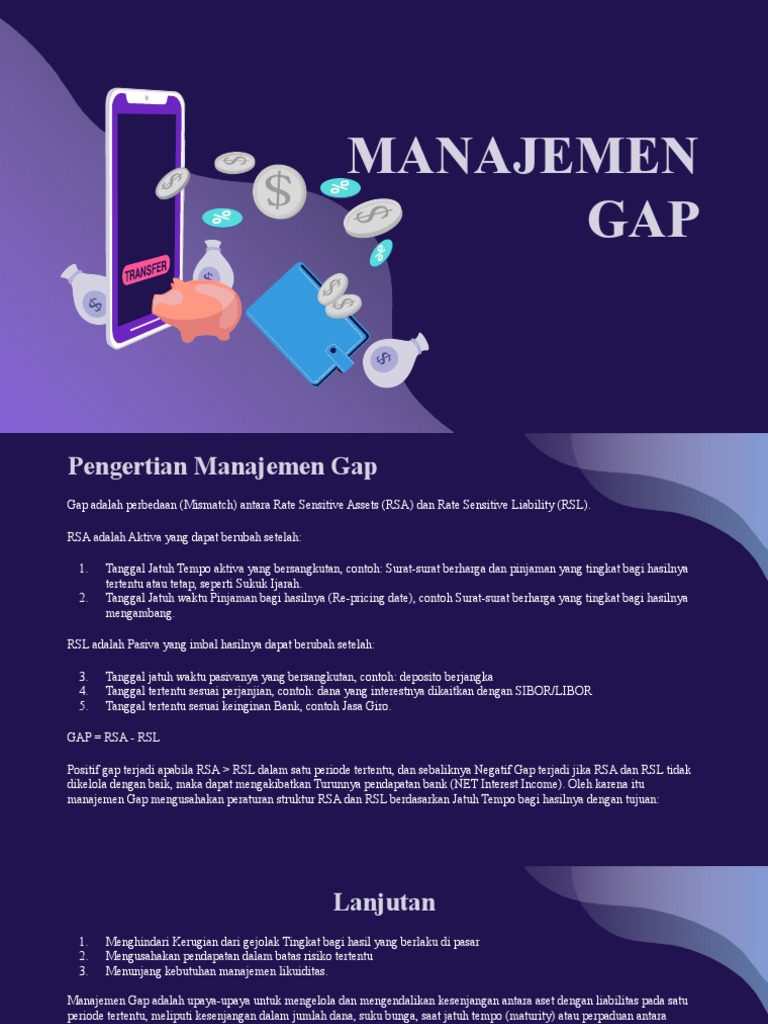 Kelompok 3 - PPT Manajemen Gap | PDF | Pengelolaan Keuangan & Uang