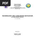 Monthly Teachers Accomplishment Report | PDF | Test (Assessment ...