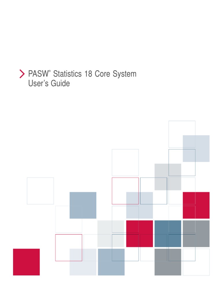 PASW Statistics 18 Core System User's Guide | PDF | Regression Analysis ...