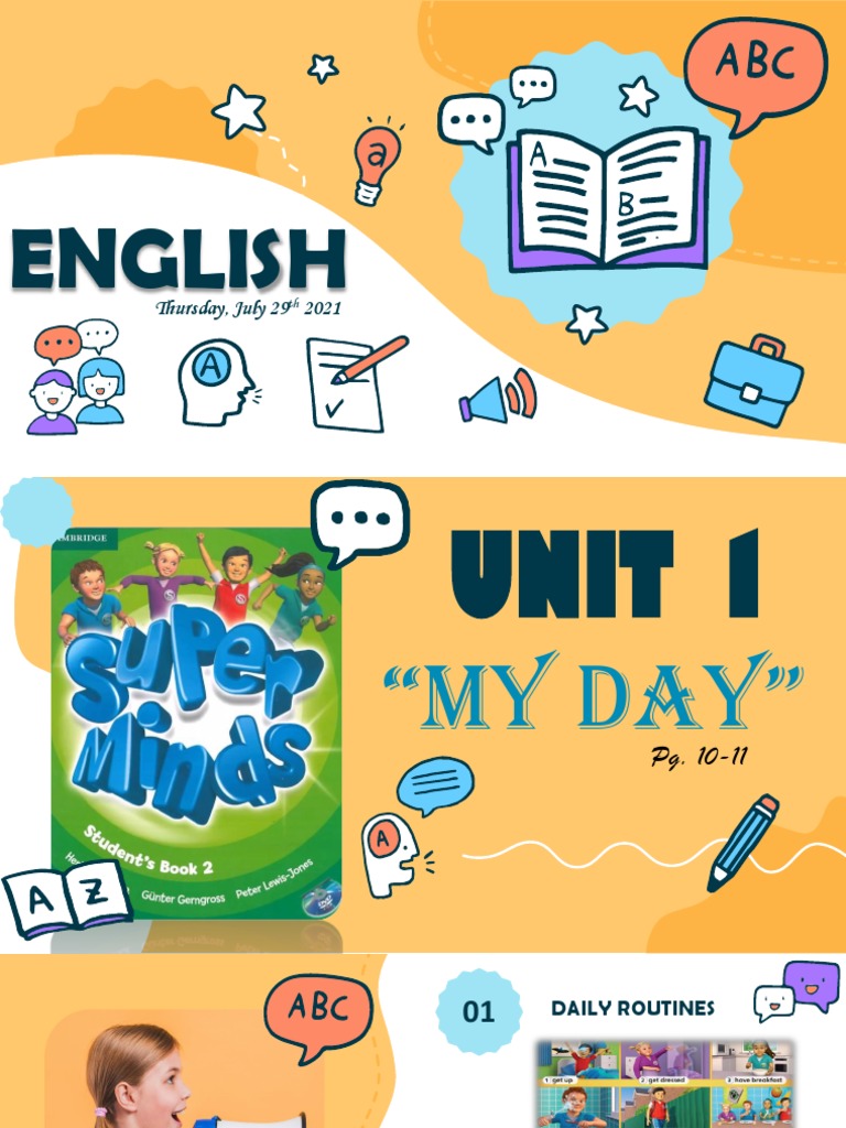 Daily Routines and Telling Time | PDF | Language Arts & Discipline