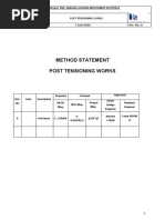 Method Statement Bored Pile | PDF | Deep Foundation | Soil