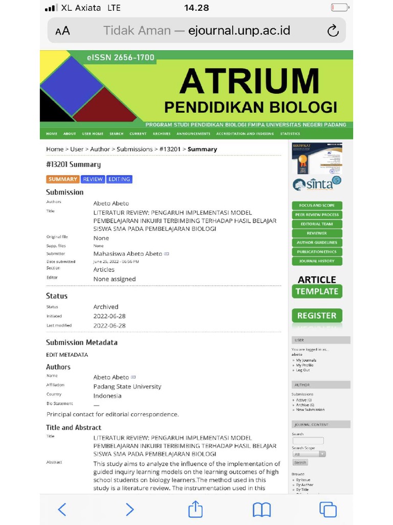 19031121-Abeto-LoA Journal | PDF