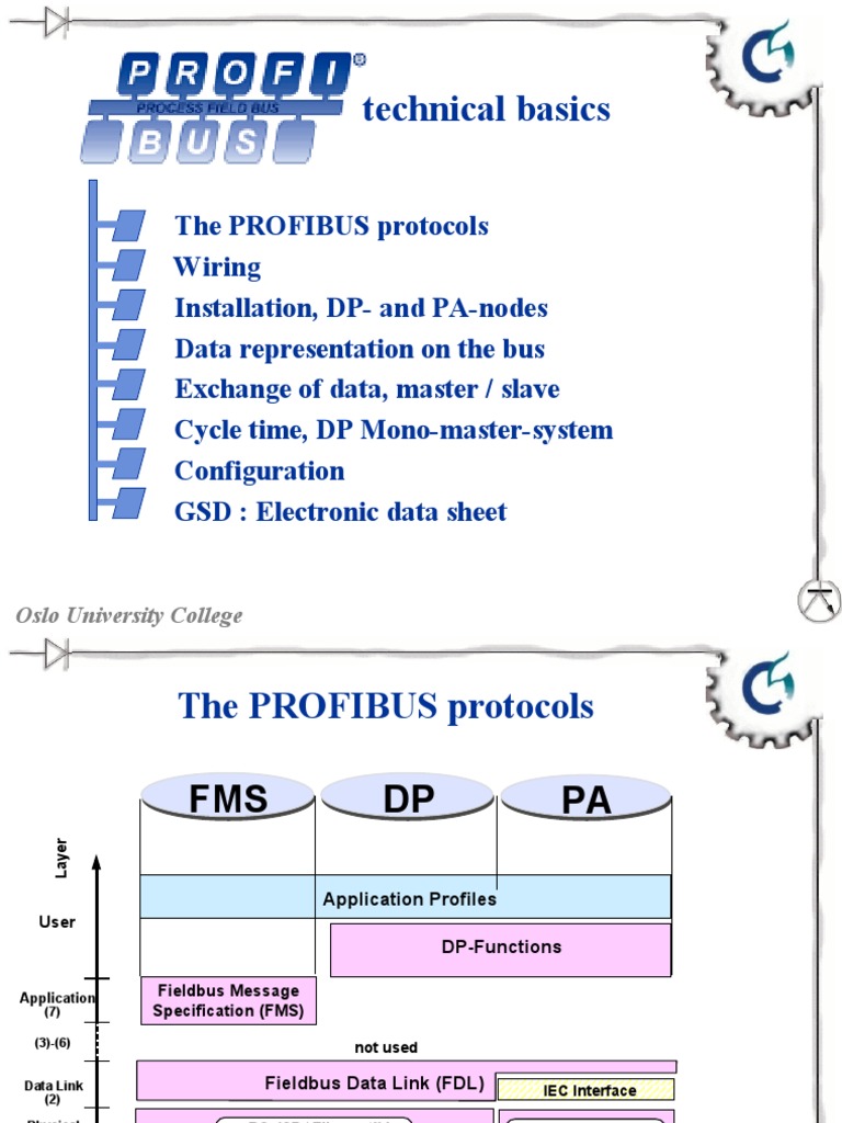 Profibus Technical Basics | PDF | Computer Engineering | Internet Standards